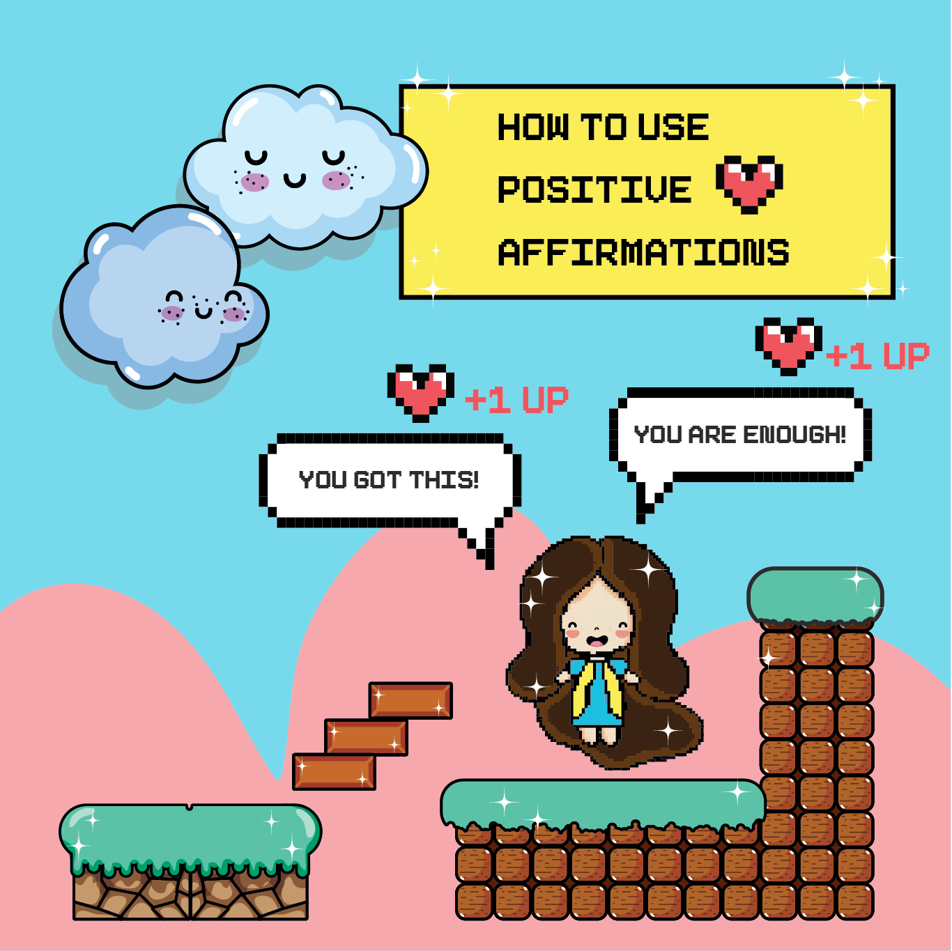 Using positive affirmations - Azulita